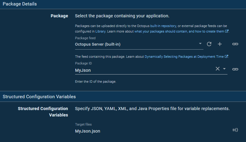 Structured variable replacement json not working for root elements ...
